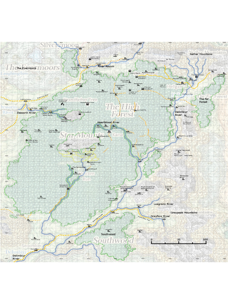 High Forest Map | PDF
