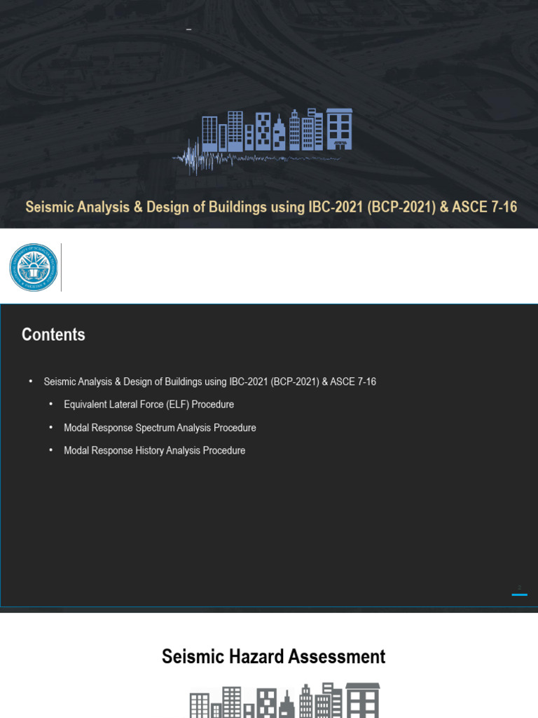 Part-2 (Seismic-Analysis-Design-of-Buildings-IBC-2021) | PDF