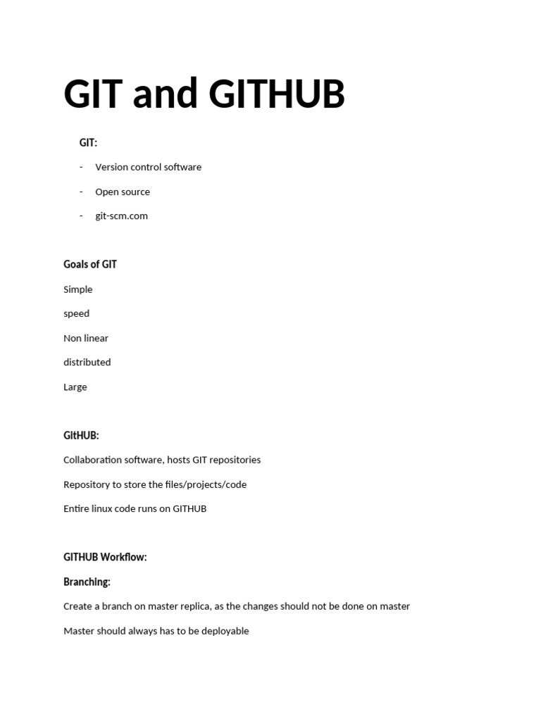 Git and Github | PDF