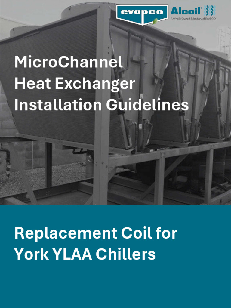 York YLAA Installation Guidelines - January 2024 | PDF