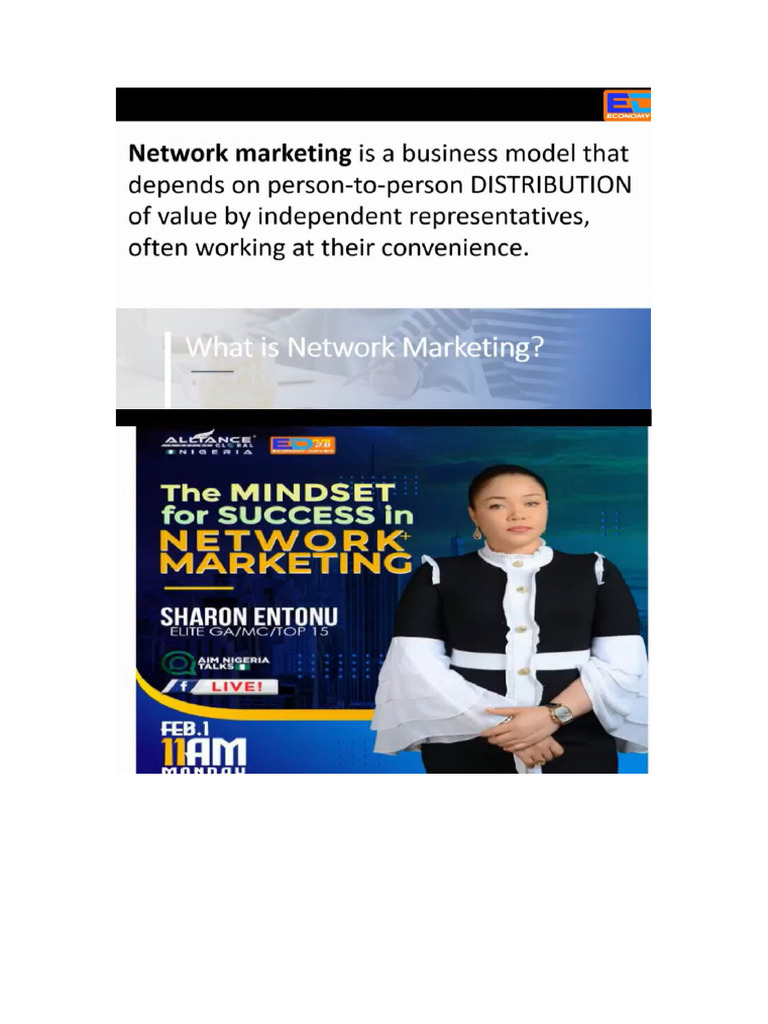 why network marketing | PDF