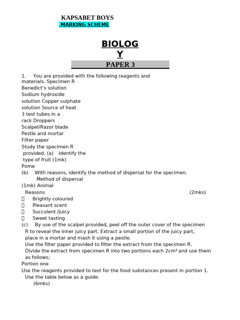 Bio PP3 MS | PDF