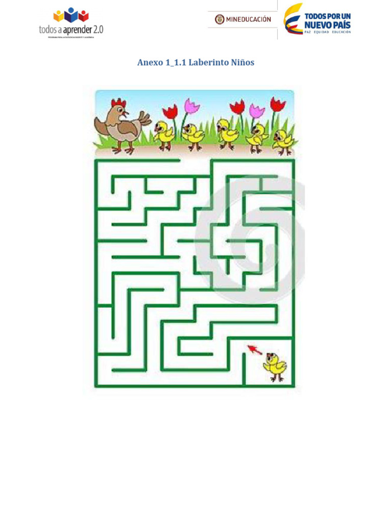 Anexo 2 - 1 - Laberinto Niños - Imágen Poll | PDF