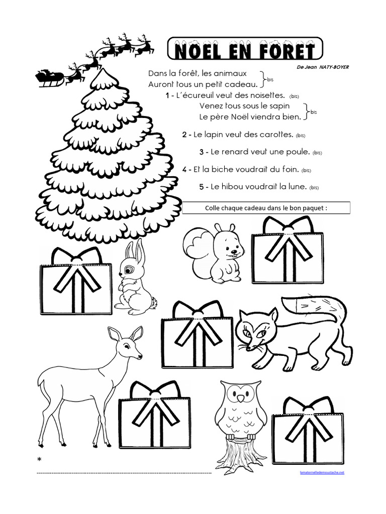 Noël en forêt | PDF