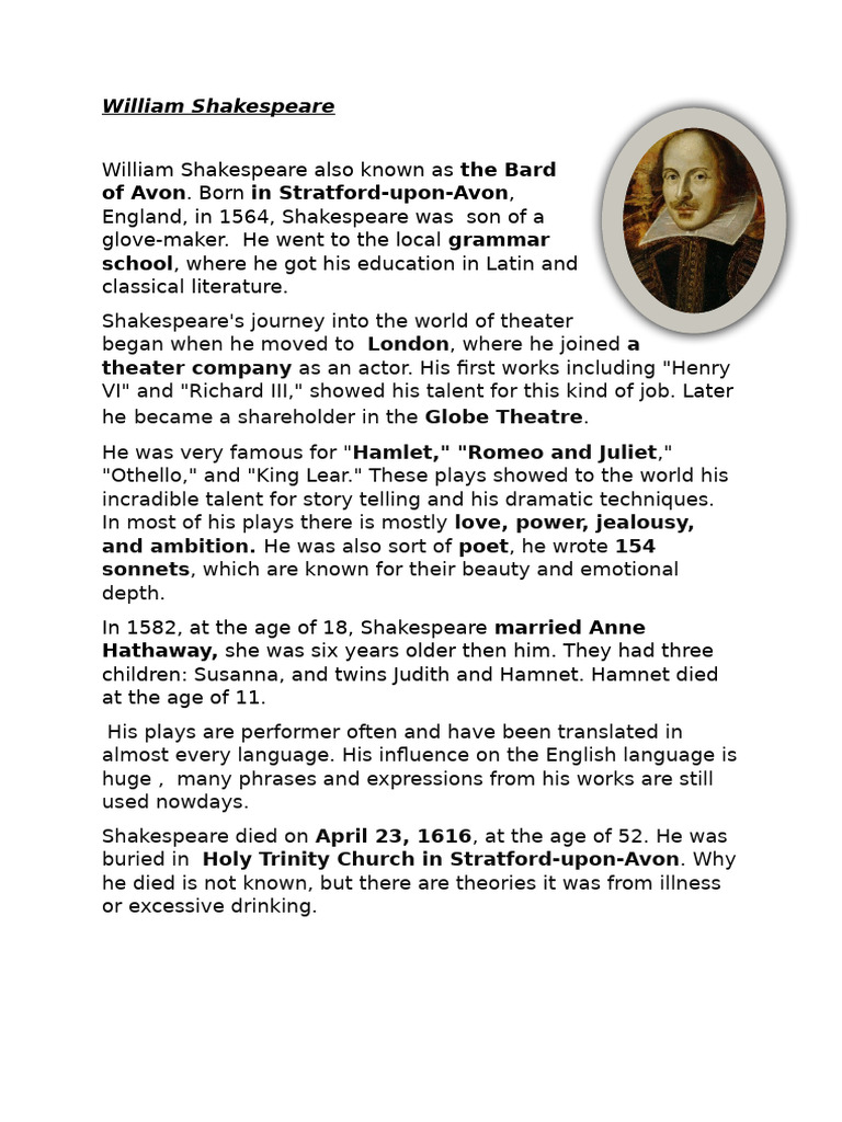 Shakespear 2 | PDF