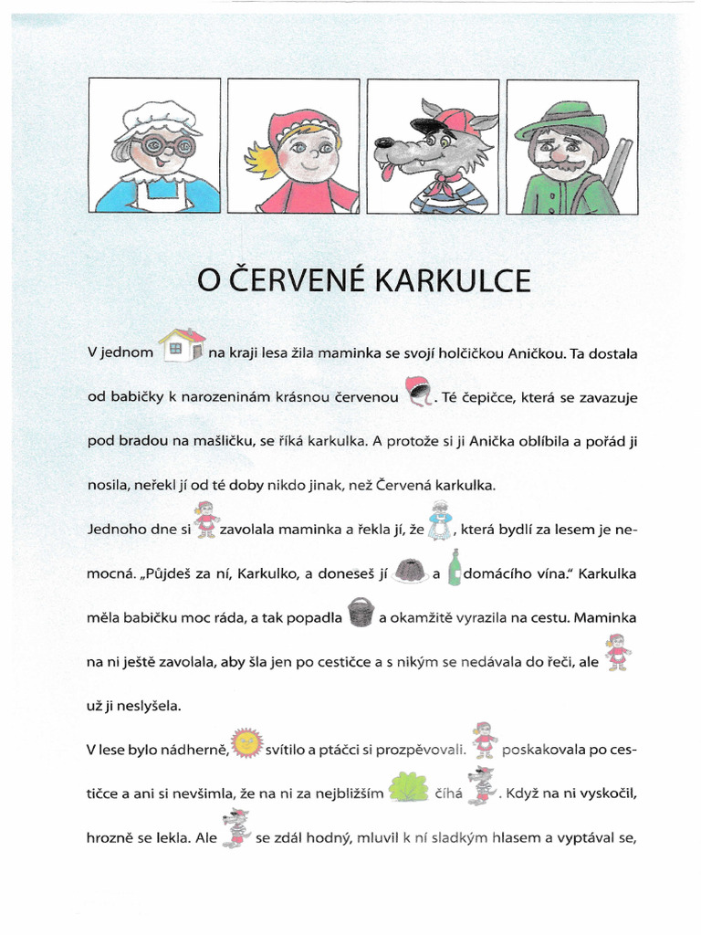 Soubor o Cervene Karkulce 161 | PDF
