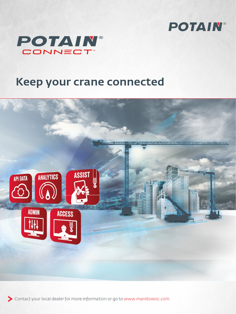 02FL Potain CONNECT 102022 EN | PDF