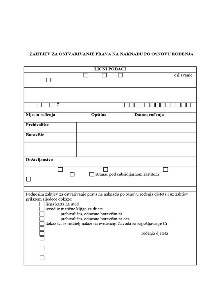 Rodjenje Djeteta | PDF