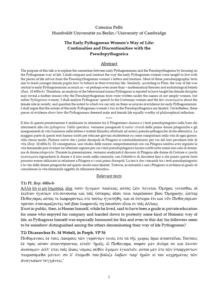 2 Pello Way of Life Handout | PDF