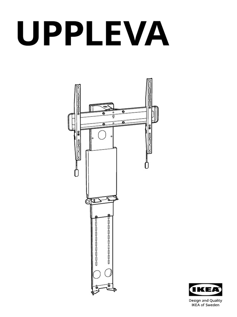 Uppleva Bracket For TV Swivel Light Grey AA 1859195 10 100 | PDF
