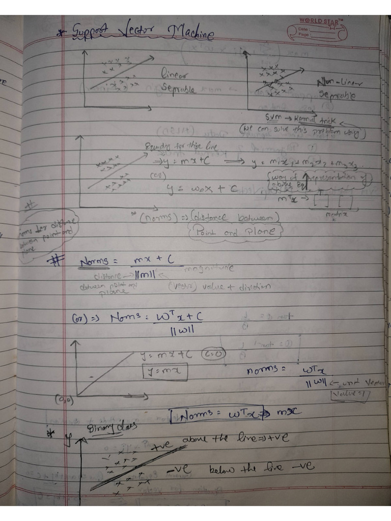 Support Vector Machine | PDF