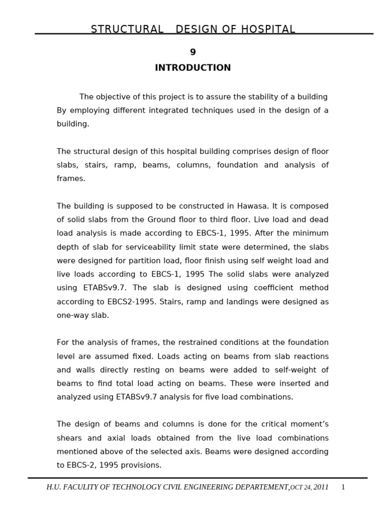 Final Hospital Project 2 (Repaired) FF | PDF