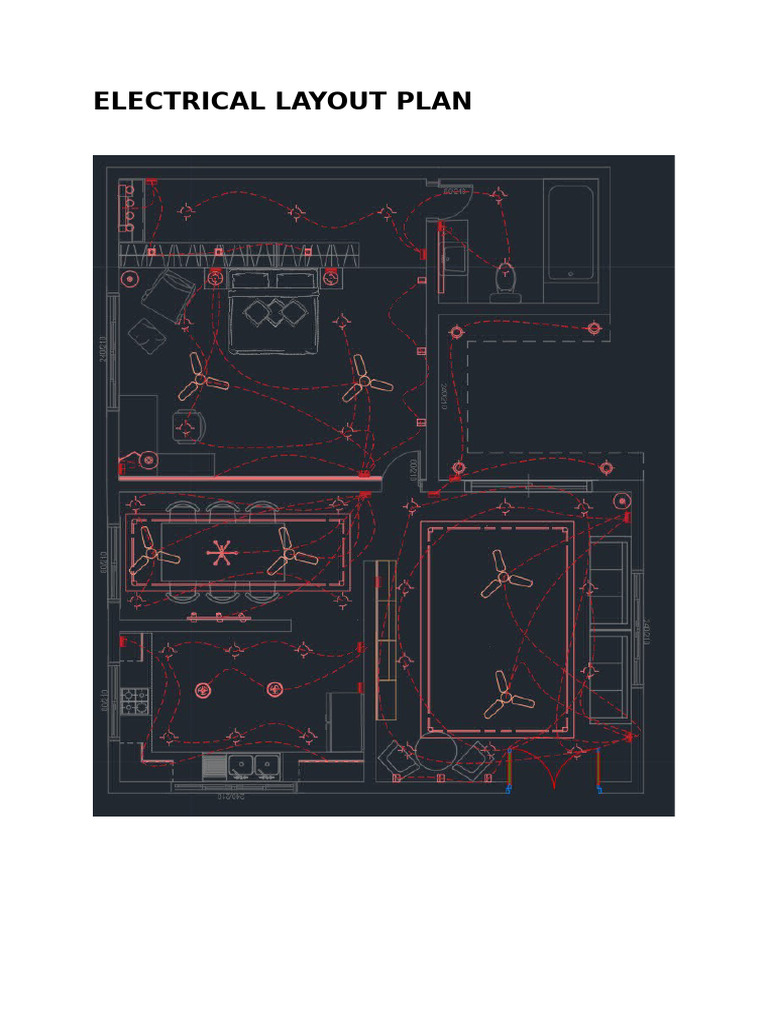 Electrical Layout Plan | PDF