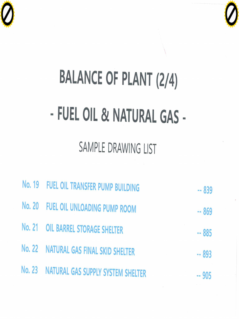 Balance of Plant 2-4 Fuel Oil & Natural Gas | PDF | Fuels | Chemical ...