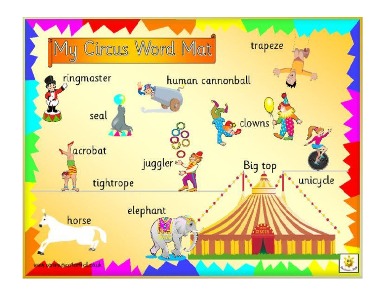 Vocabulary Circus | PDF