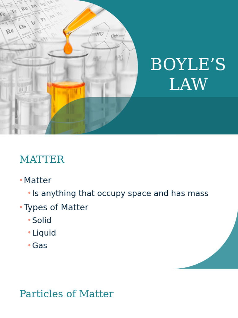 Boyles Law | PDF