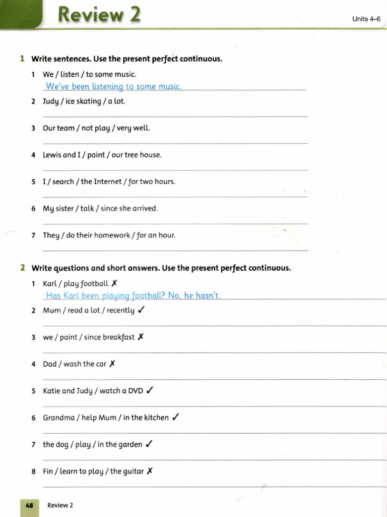 Grammar Friends 5 Review 2 | PDF