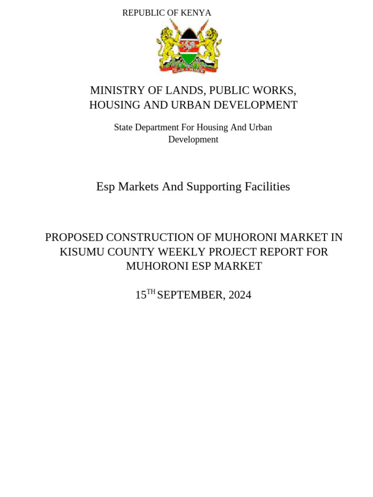 MUHORONI MARKET WEEKLY REPORT FOR 11TH AUGUST - Phoenix | PDF