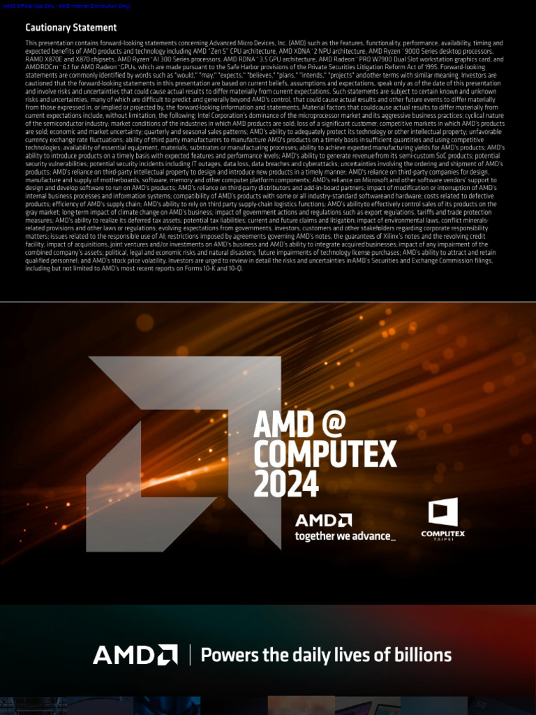 Computex 2024 Keynote | PDF