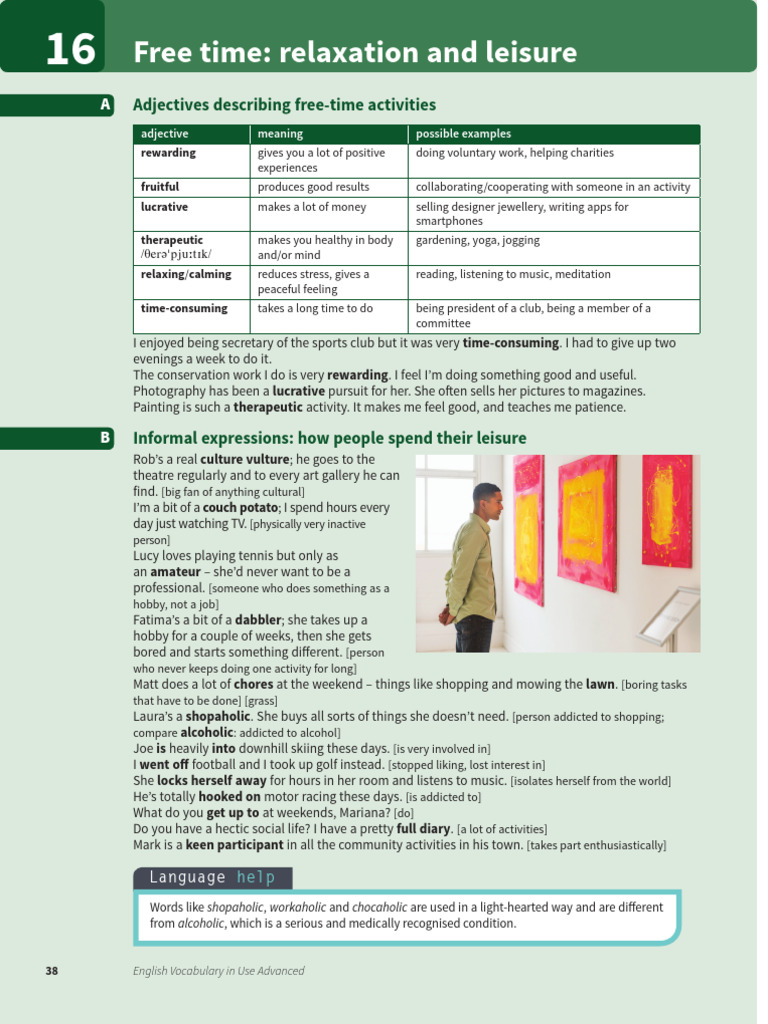 Unit 3 - Vocabulary | PDF