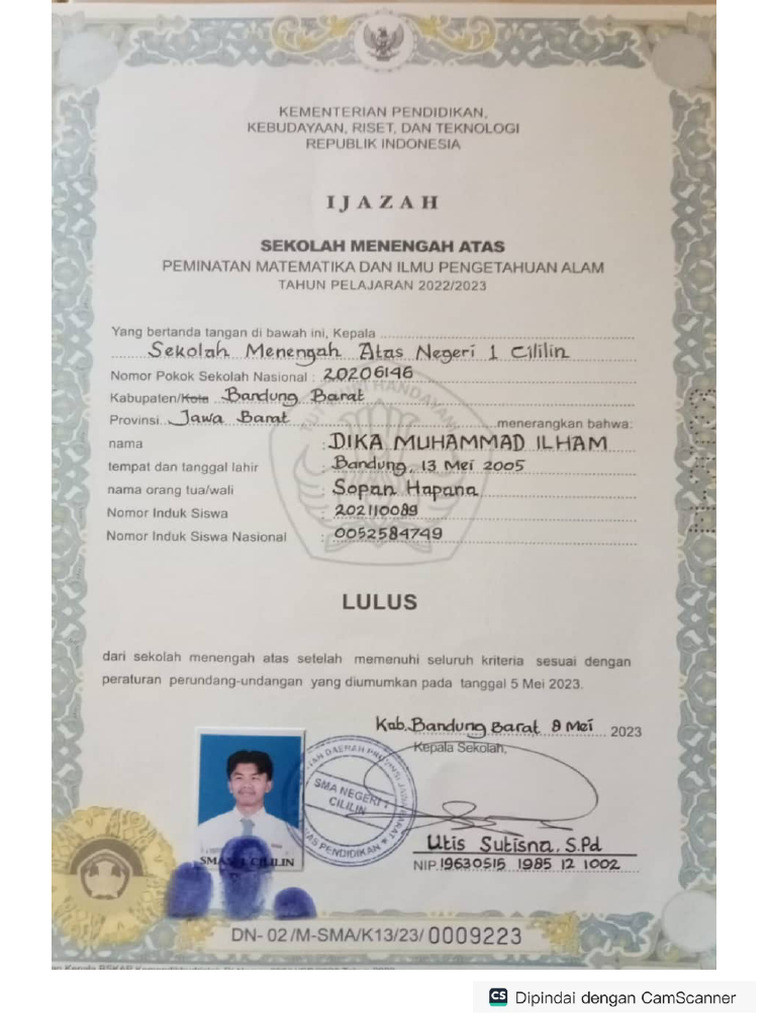 Dika Muhammad Ilham | PDF
