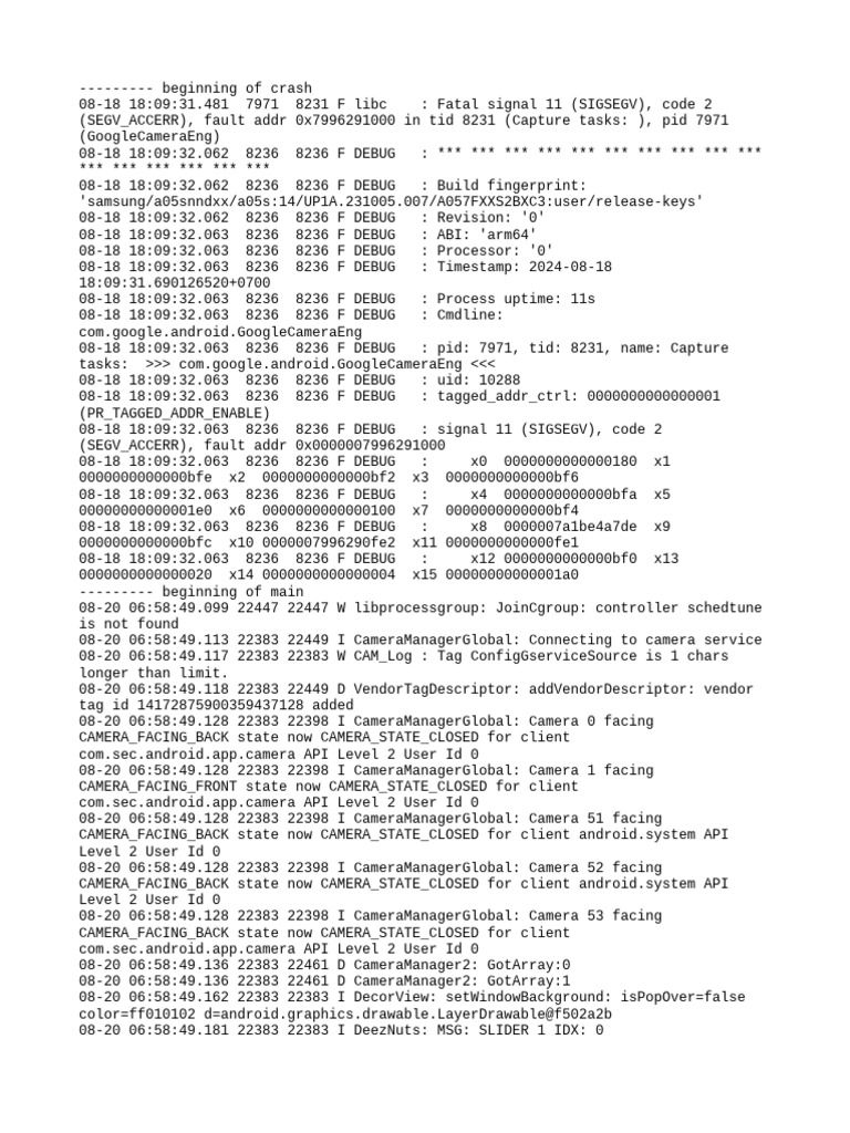 Log Cat 1724111929067 | PDF