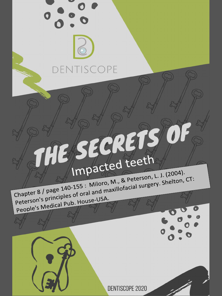 The Secrets of Â Impacted Teeth | PDF