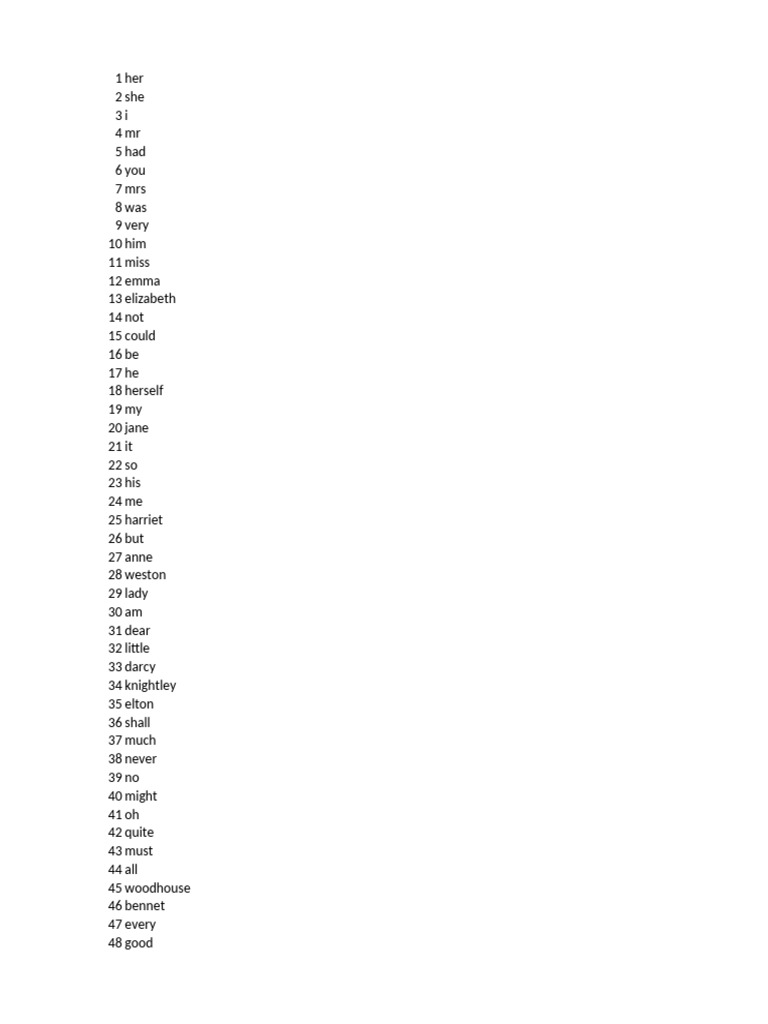 Lexical & Sematic Fields | PDF