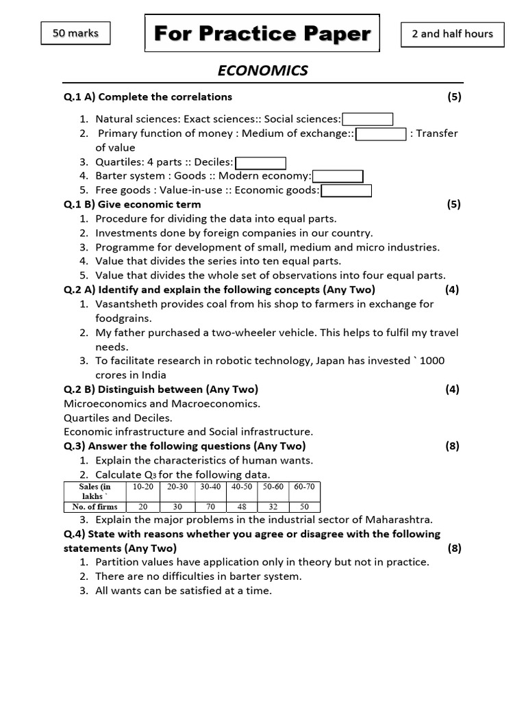 11th Eco Paper | PDF