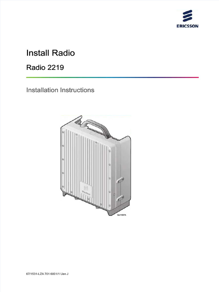 Install Radio Install Radio | PDF
