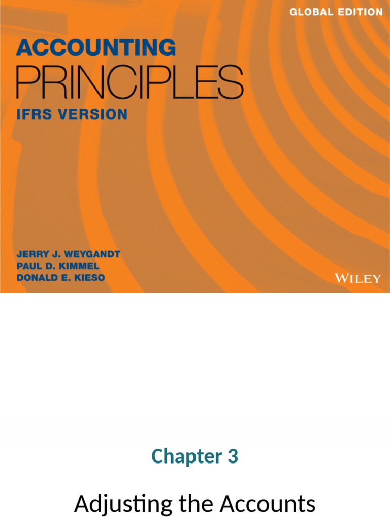 Chapter 3 - Adjusting The Accounts | PDF