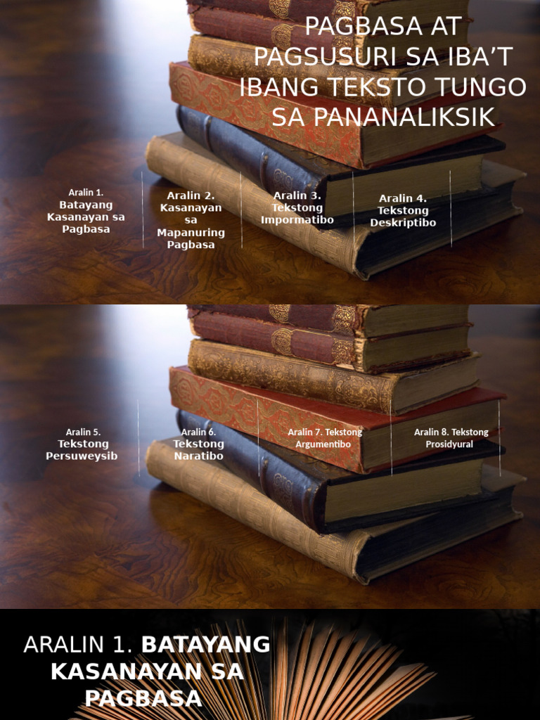 1 8 PPT in Pagbasa at Pagsusuri | PDF