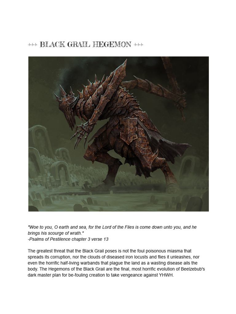 Grail Hegemon | PDF