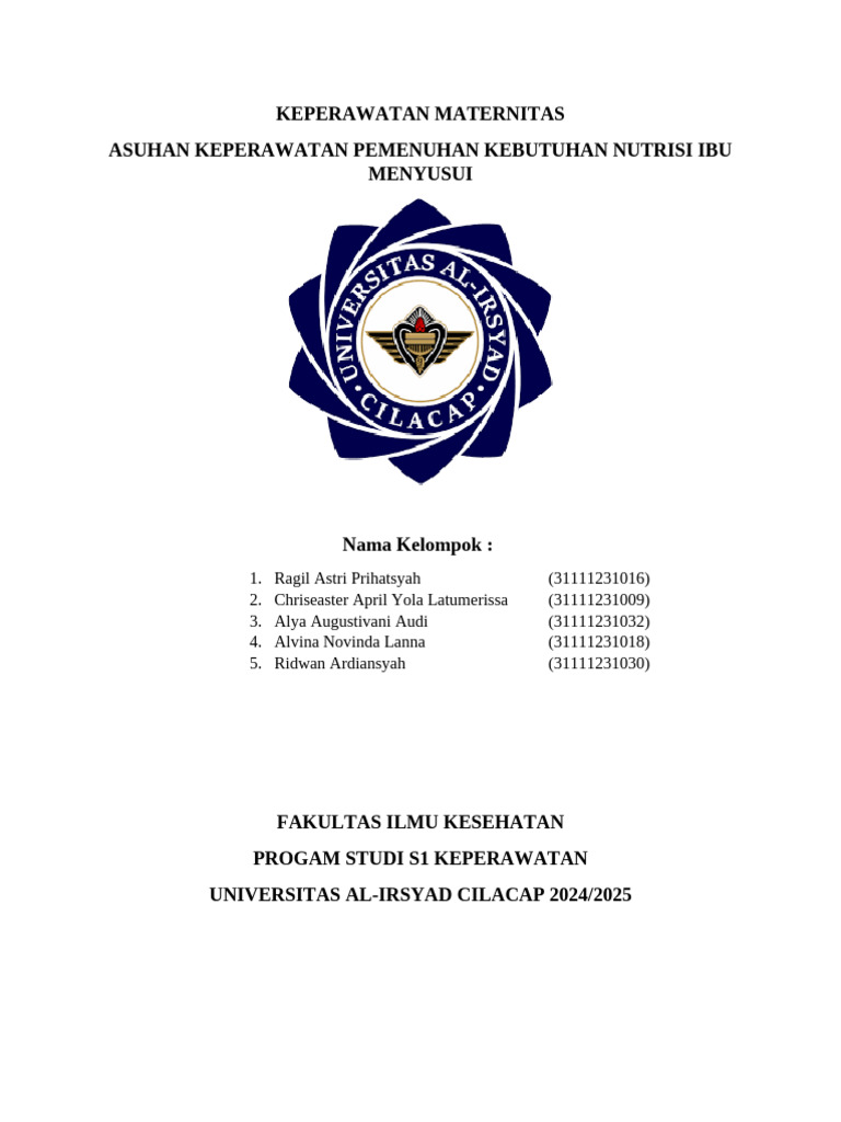 Keperawatan Mater Bu Evi k4 | PDF