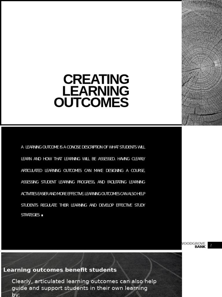 Creating - Learning - Outcomes | PDF