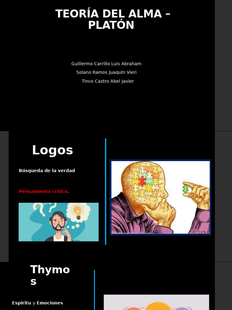 Teoría Del Alma – Platón Final | PDF
