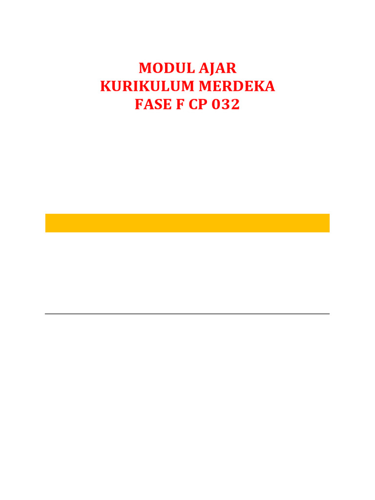 CTH - MTK 12 CP 032 | PDF