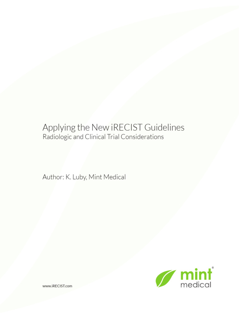 Applying iRECIST | PDF