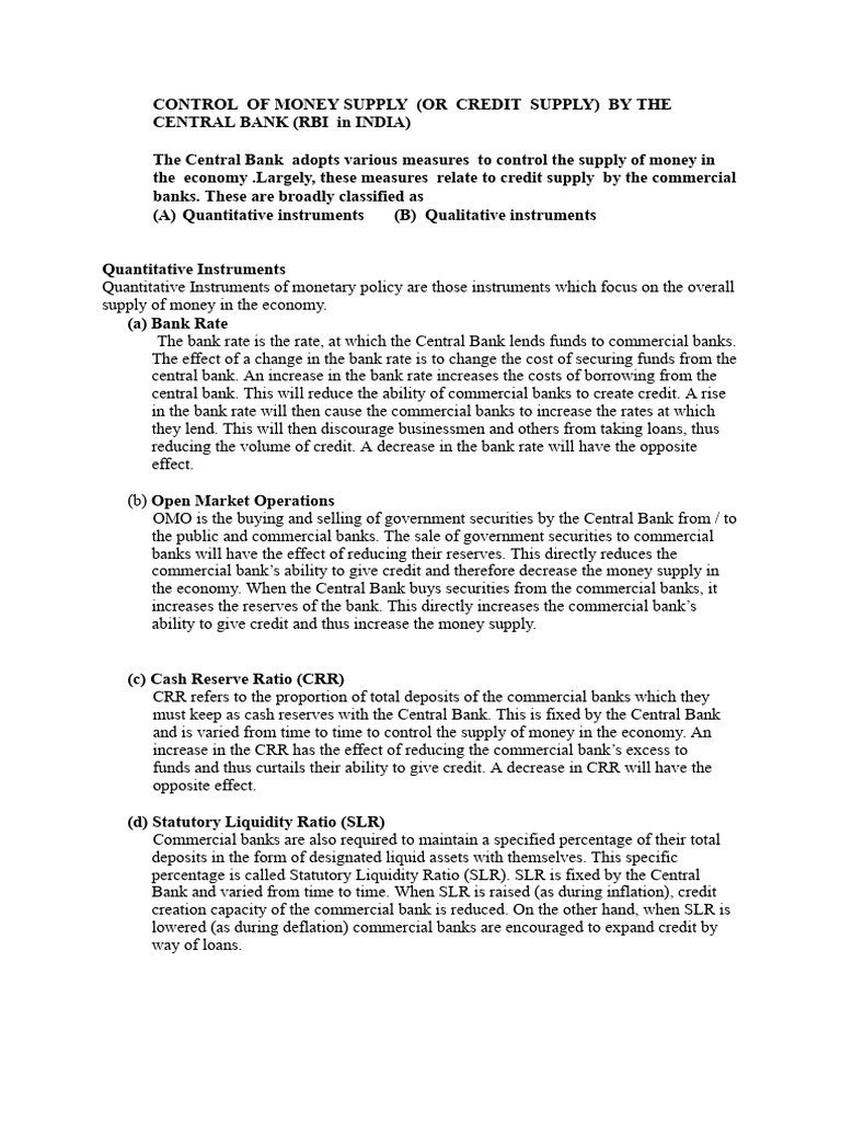 Credit Control Policy | PDF