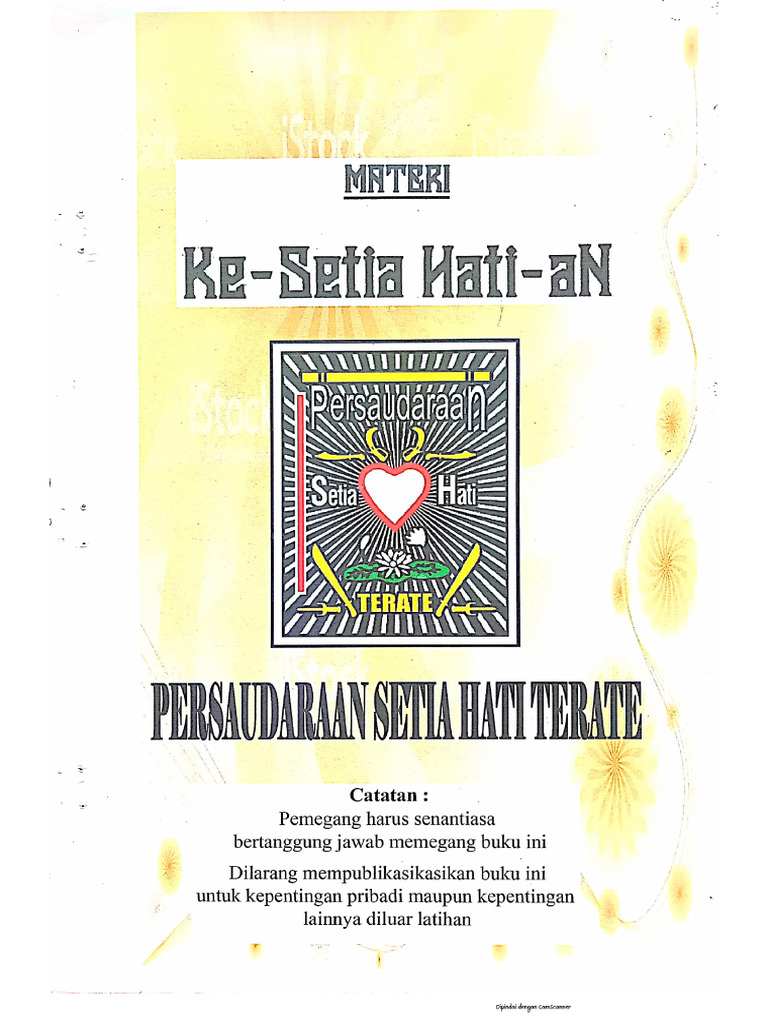 Materi ke-SH-an Pusat Madiun | PDF
