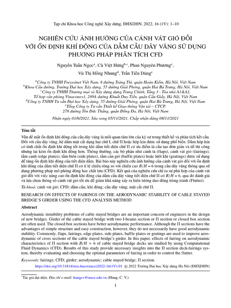 Nghien - Cu - NH - HNG - Ca - Canh - Vat - Gio - D Canh Gio | PDF