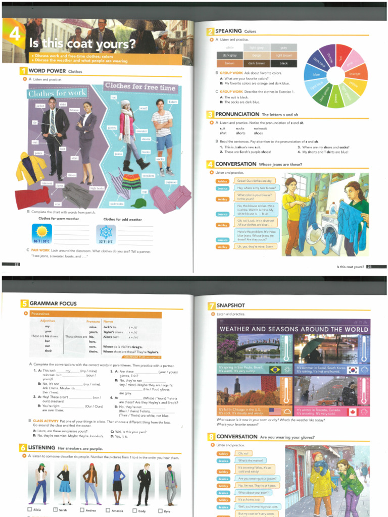 Textbook Unit4 | PDF