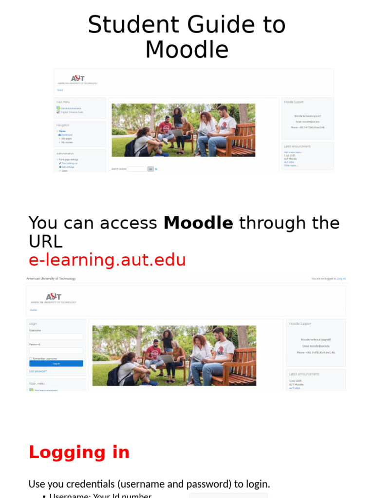 Students Guide To Moodle3.9 | PDF