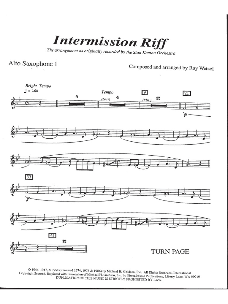 Intermission Riff | PDF