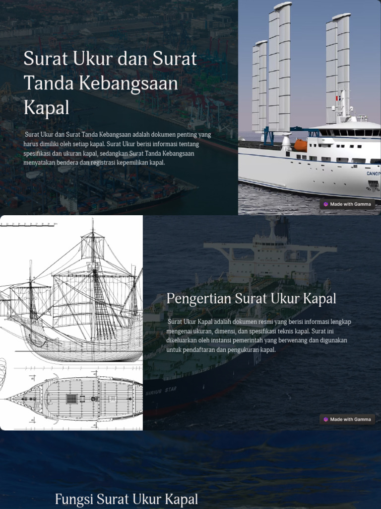 Surat-Ukur-dan-Surat-Tanda-Kebangsaan-Kapal | PDF