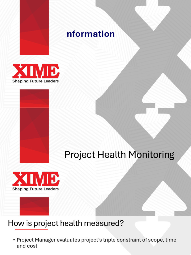 Module 8 - Project Health Monitoring Handout | PDF
