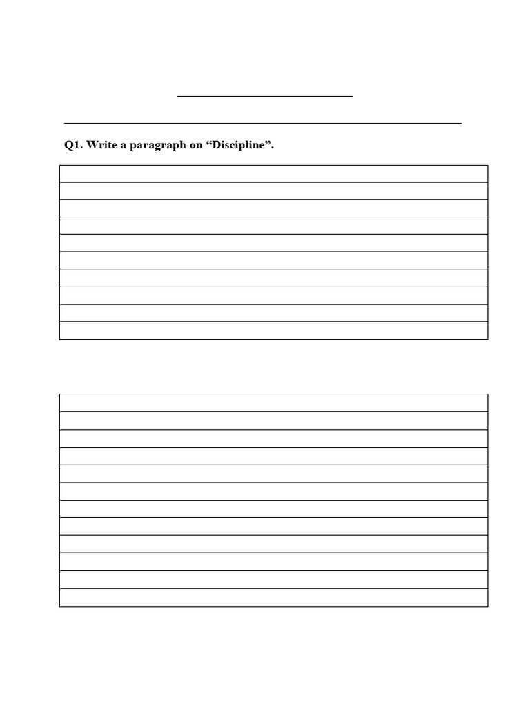 Class 6 English Holiday Homework | PDF