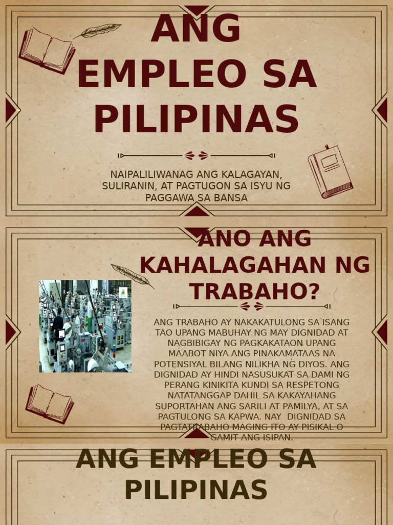 Empleyo Sa Pilipinas | PDF