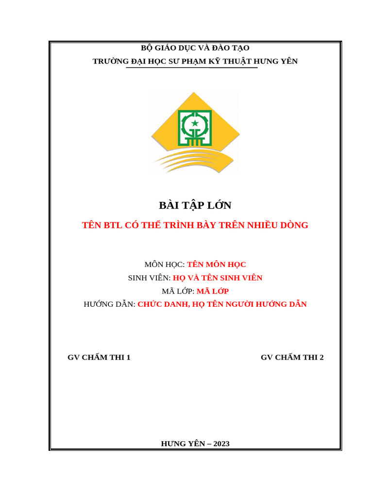 Mau Bao Cao BTL Web | PDF