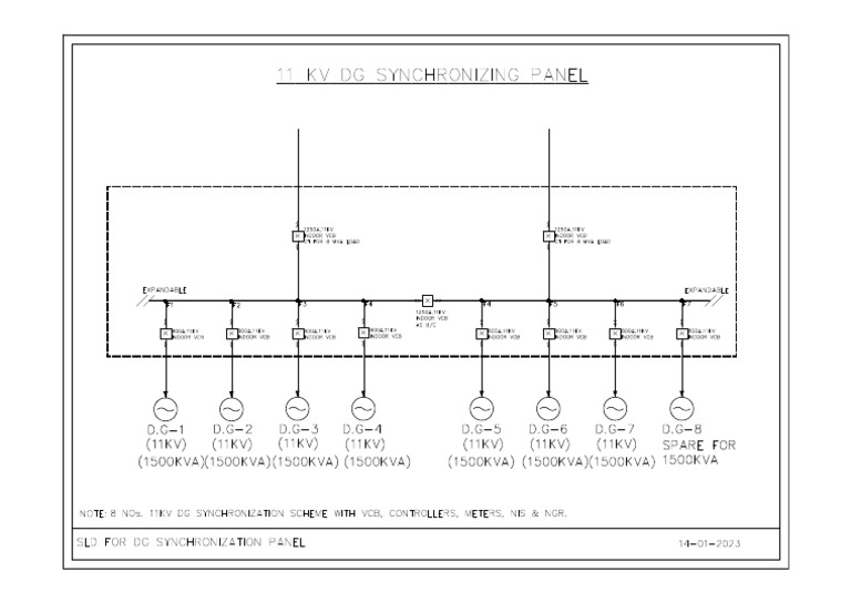 11 KV DG Synchronizing Panel | PDF